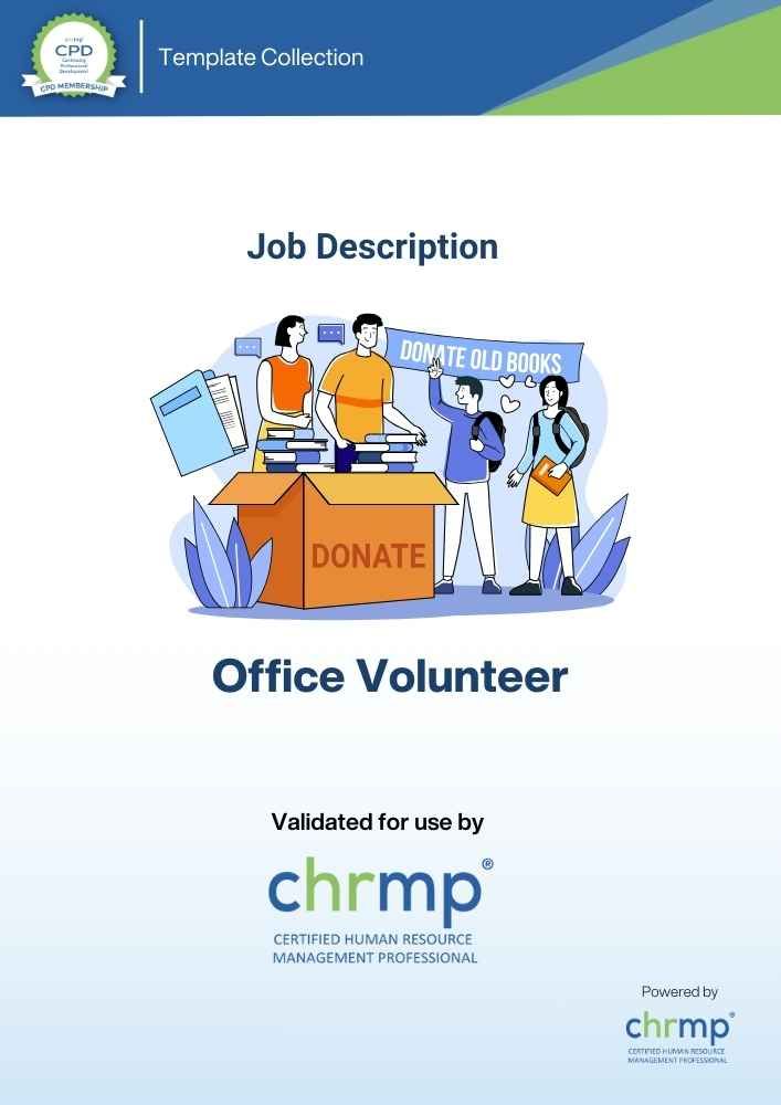 Office Volunteer - CHRMP Membership