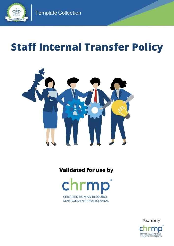 Staff Internal Transfer Policy - CHRMP Membership