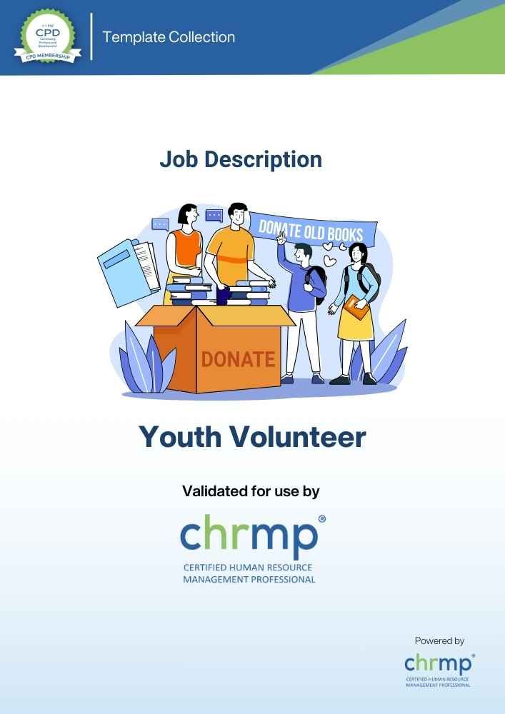 Youth Volunteer - CHRMP Membership