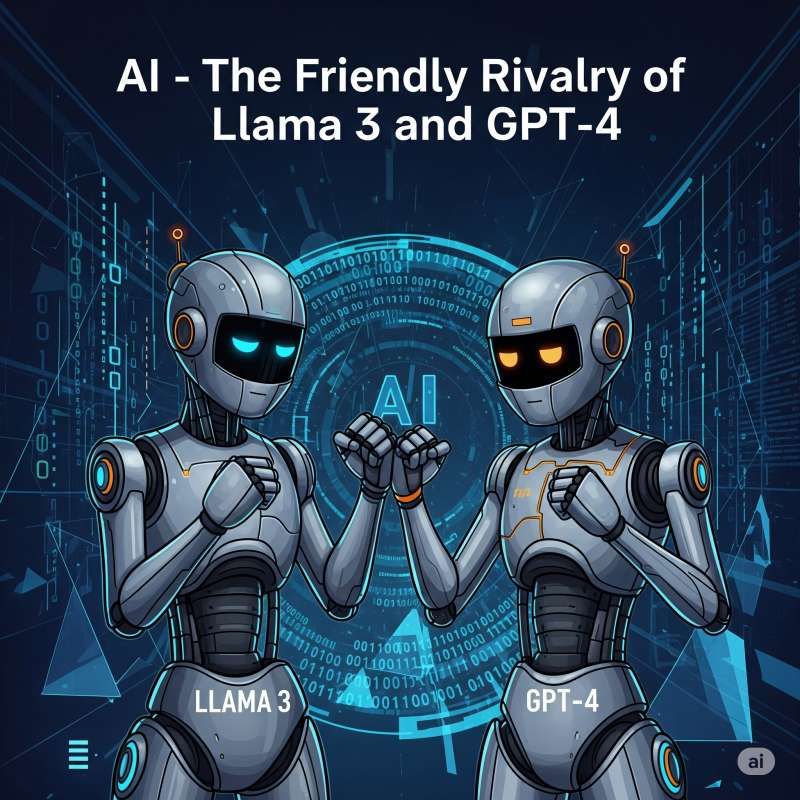 GPT-4 and Llama 3 - The Friendly Rivalry Ameer Baksh