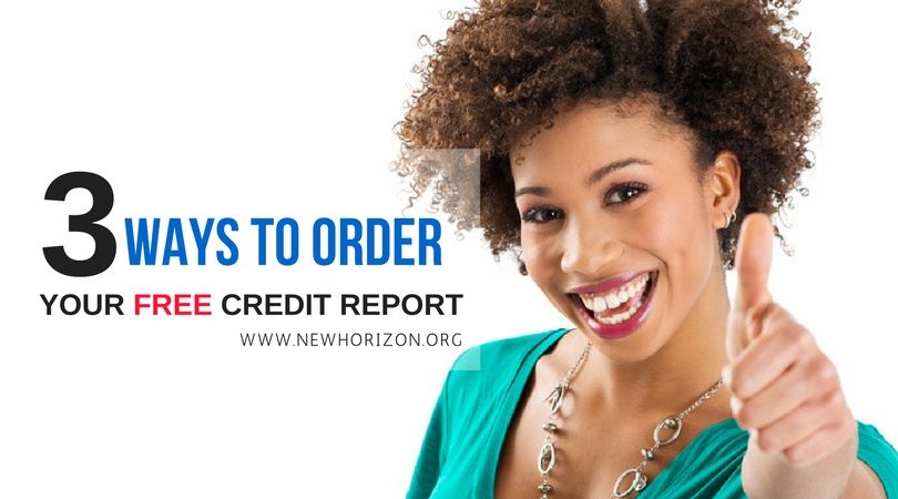 Three Ways to Order Your Free Credit Report
