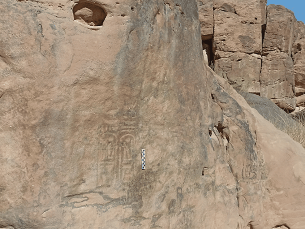 Pharaonic Hieroglyphic Inscription of Ramses III Discovered in Jordan ...